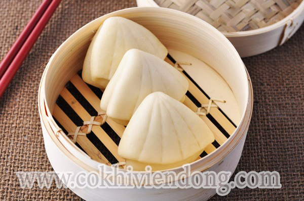 Bánh bao vỏ sò thơm ngon bắt mắt - Tủ nấu cơm Viễn Đông